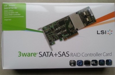 New Lsi 3Ware Sas 9750-8E LSI00243 6Gb/S 8-Port External Raid ...