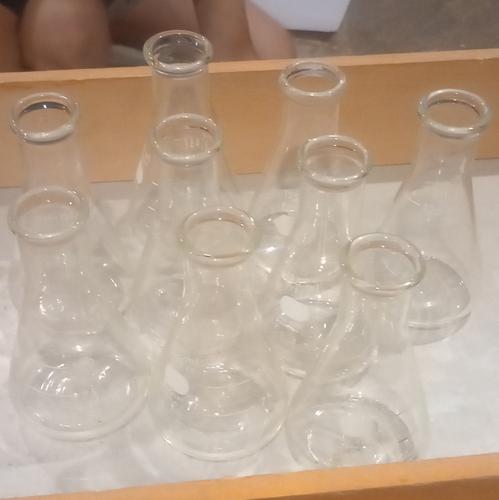 PYREX 4980 No. 4980 125 mL Erlenmeyer Flask Borosilicate Glass Lab 9 ...