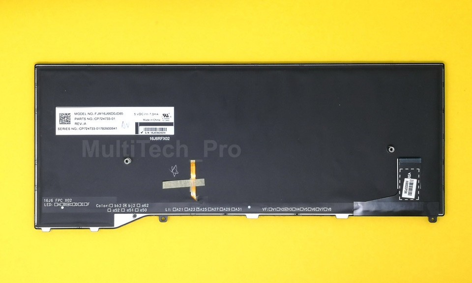 DE Tastatur Fujitsu LifeBook U747 U748 E448 E548 Series mit Beleuchtung ...