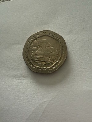 1997 Isle of Man Rally Cars Subaru Impreza Cosworth 20p Twenty Pence ...