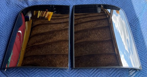 Corvette mirrored glass T-tops - 1982 CE - BRONZE - LOF M94A dtd April ...