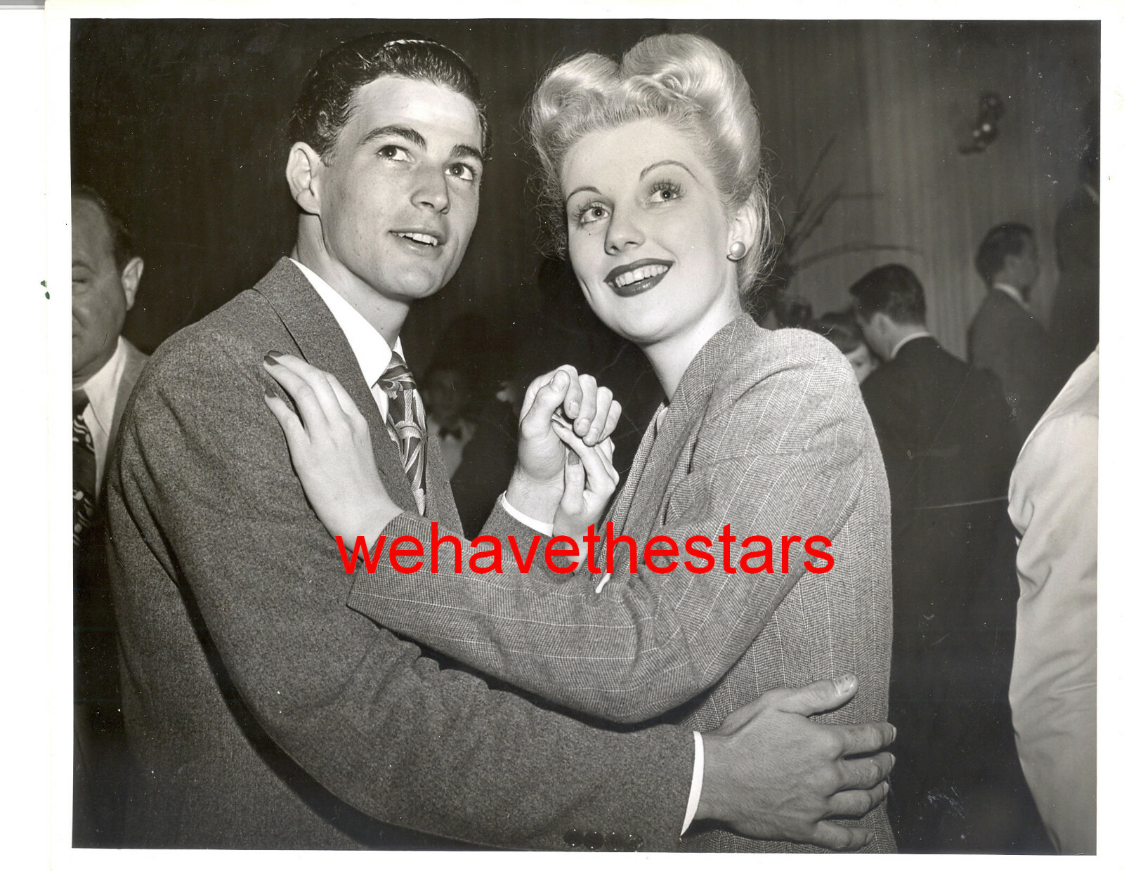 Vintage Dolores Moran Tony Devlin DANCE AT CIRO'S '43 Pub Portrait by ...