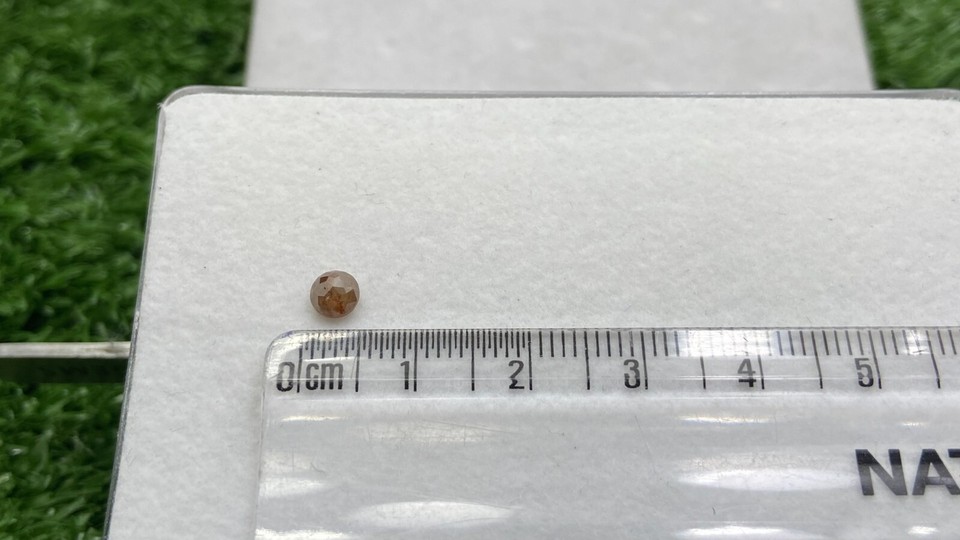 Fancy Natural Diamond 0.42tcw 4.5MM Multi Color Round Tambulicut To ...