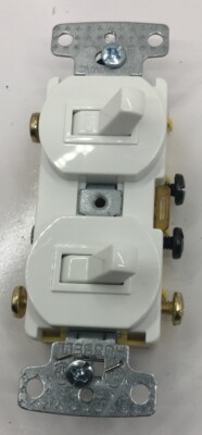 RC103W HUBW COMBO 15-AMP 1-POLE TOGGLE 15-AMP 3-WAY TOGGLE WHITE | eBay