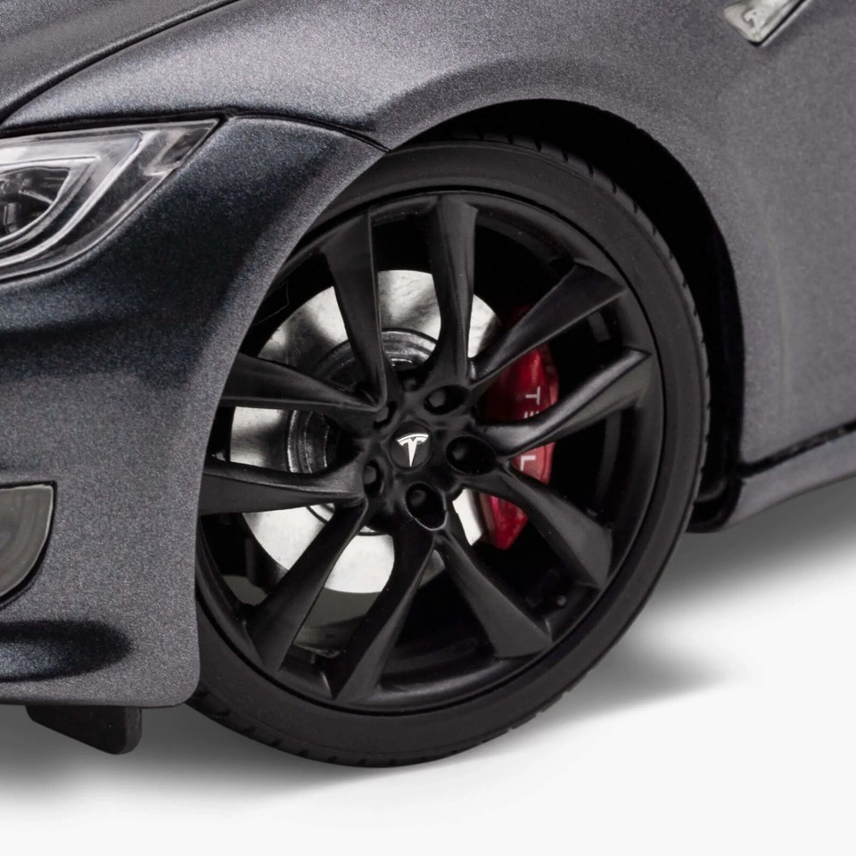 TESLA 1:18 Scale Model S Diecast Model Car 5 Colors Official Goods | eBay