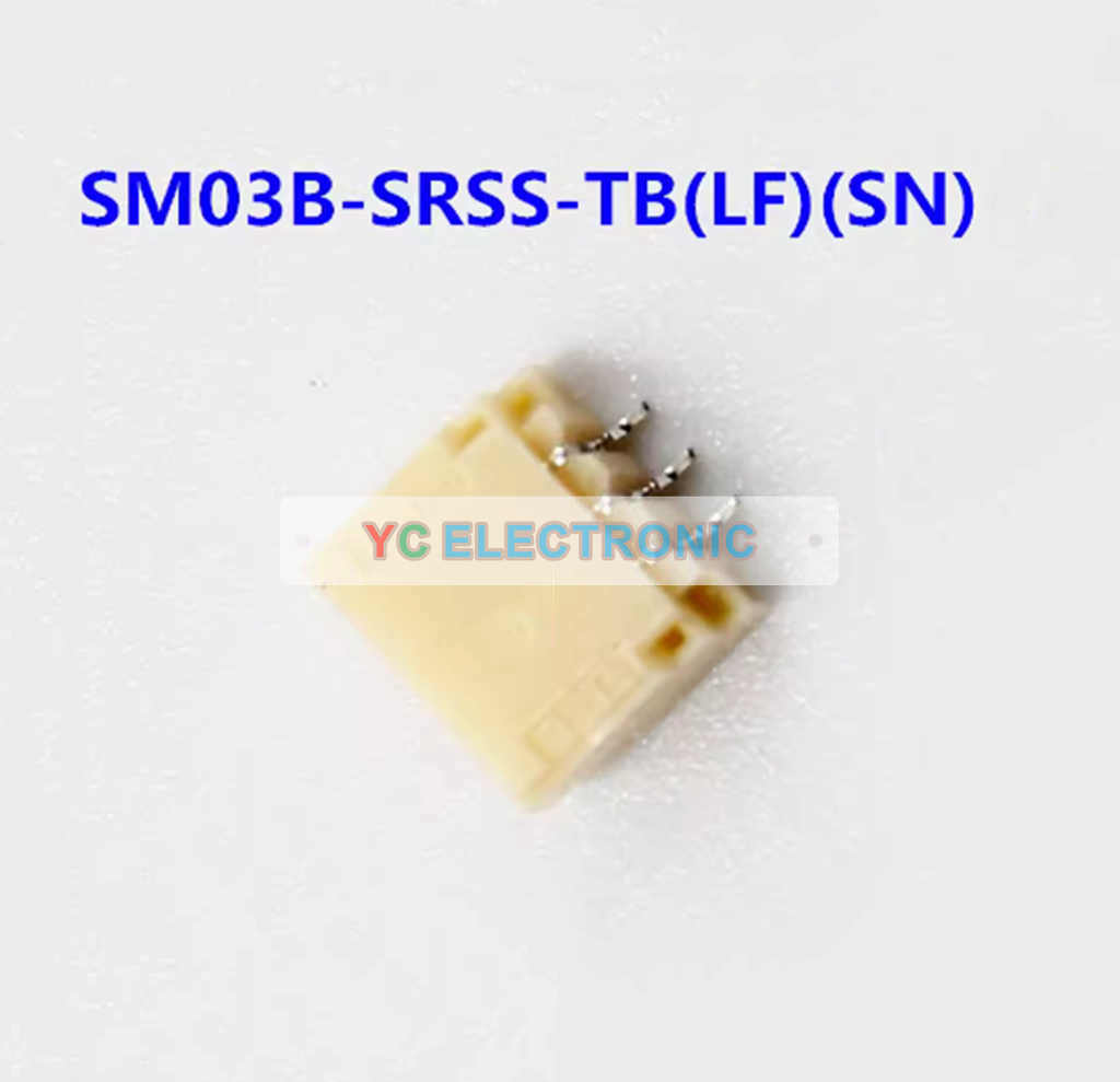 100pcs/pack New SM03B-SRSS-TB(LF)(SN) 1.0MM 3P Needle Seat Horizontal ...