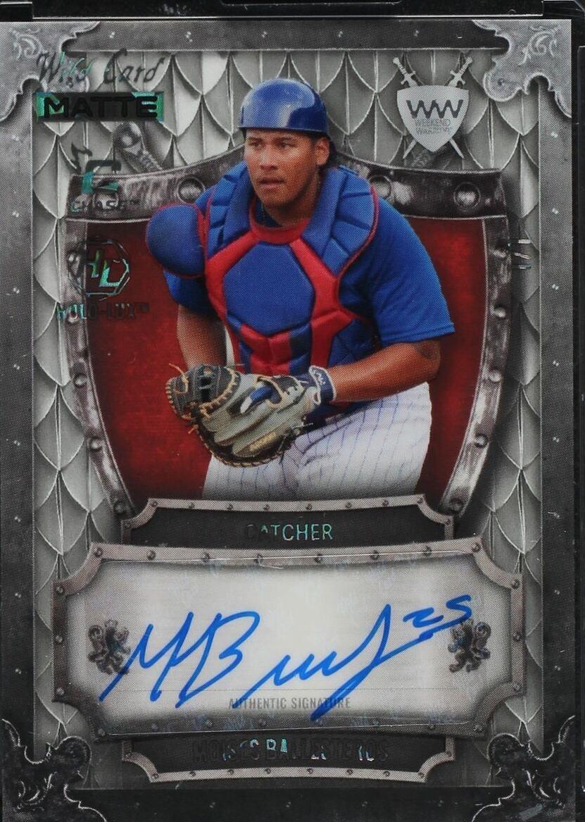 2024 Wild Card MATTE Premium - Weekend Warrior Moises Ballesteros #WWA-MB Chase Silver-Holo-Lux ...