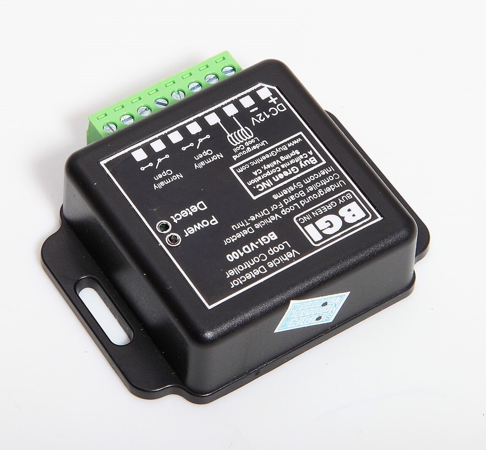 BGI-VD100 Vehicle Detector Loop Controller For HME Ion Base 6100 & EOS ...