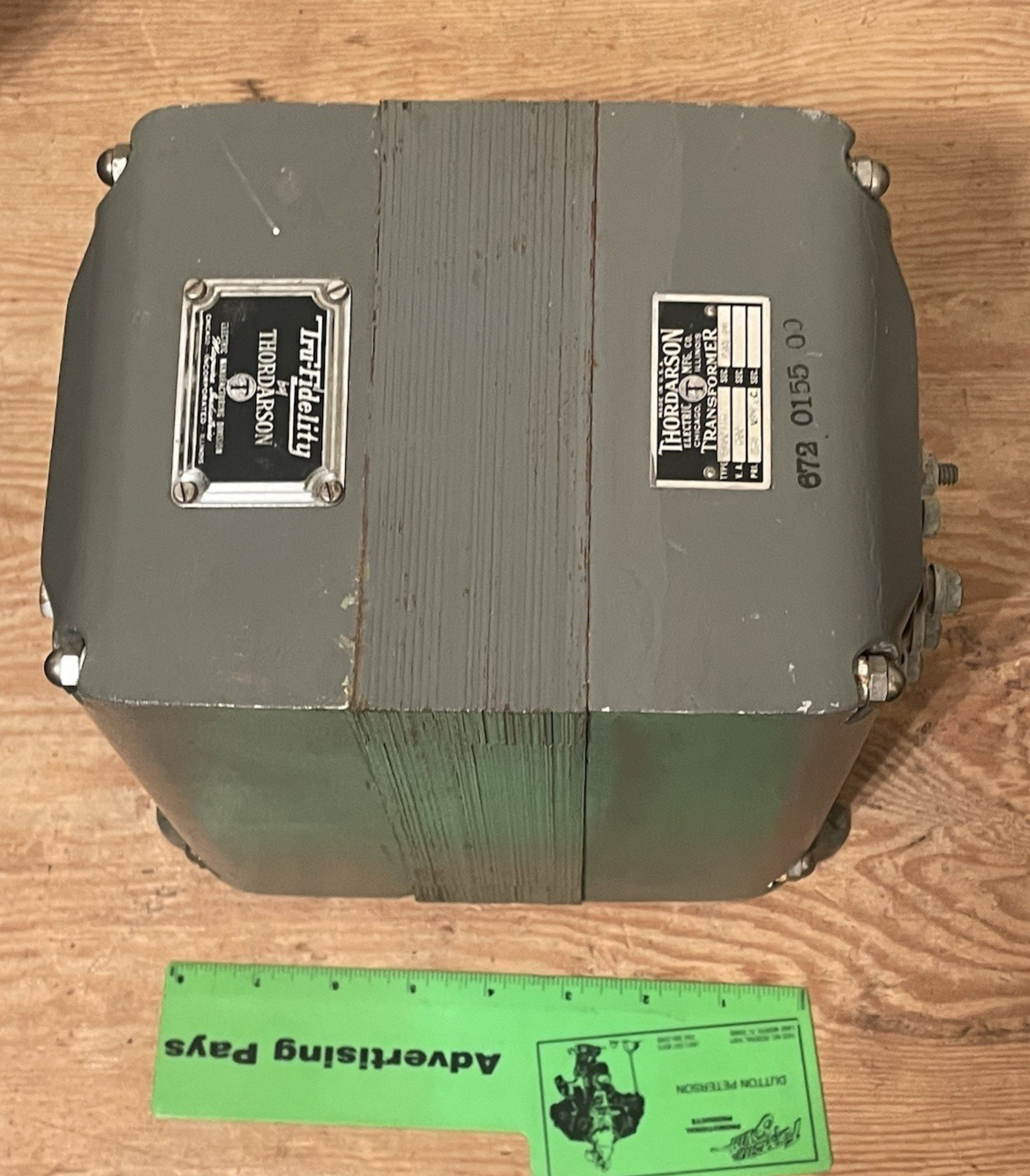 NOS Thordarson Tru-Fidelity 240V transformer T-50174 Collins 672-0155 ...