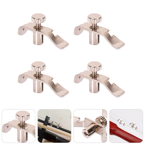 4pcs Erhu Pickup Guitar Violin Tuning Tool Erhu Fine Tuners Ukulele ...