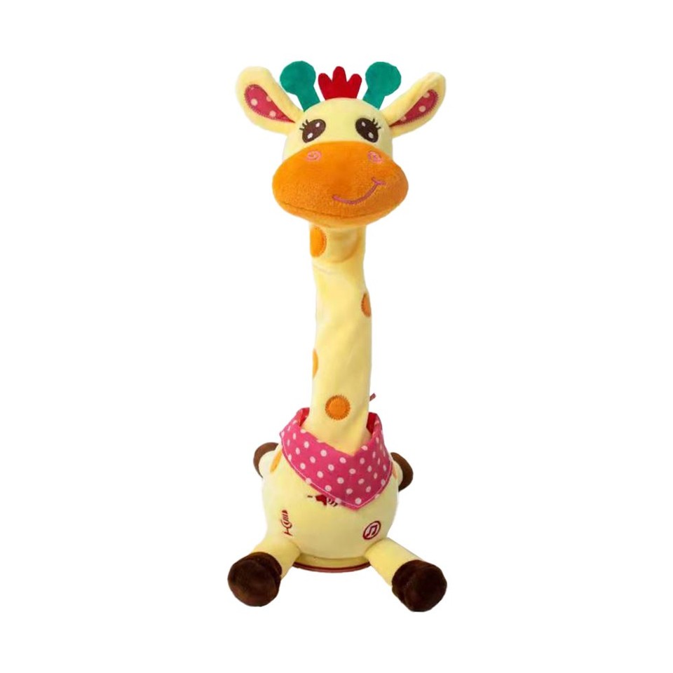 Dancing Giraffe Stuffed Animal Baby Toys Singing Song Toddlers Toy ...