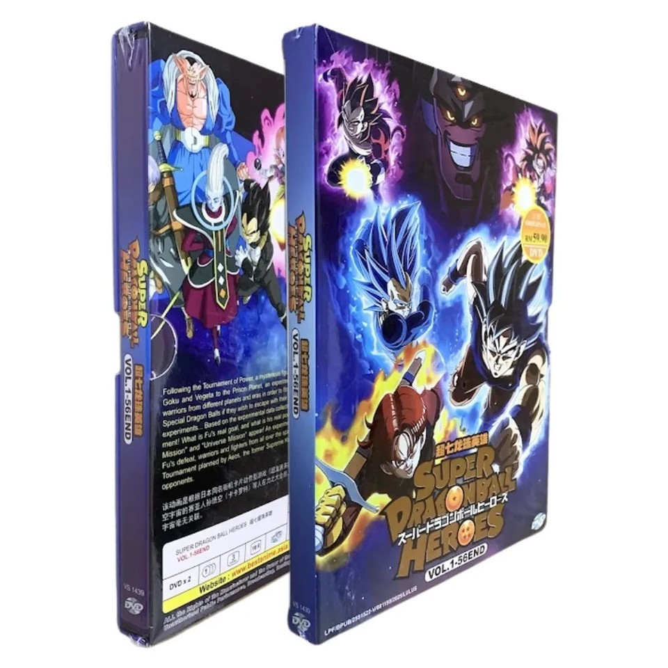Dragon Ball / Super Dragon Ball Heroes TV Series Vol.1-56End Eng Sub ...