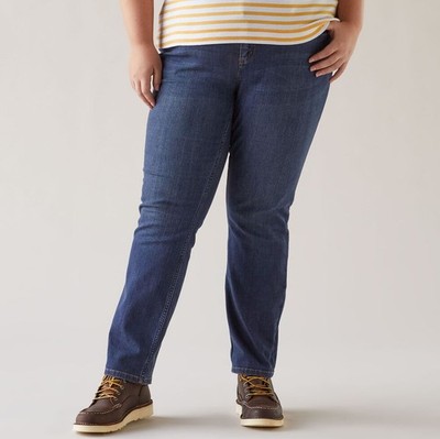 Duluth FAB! Women's Plus Daily Denim Slim Leg Jeans Plus 26 x 31 ...