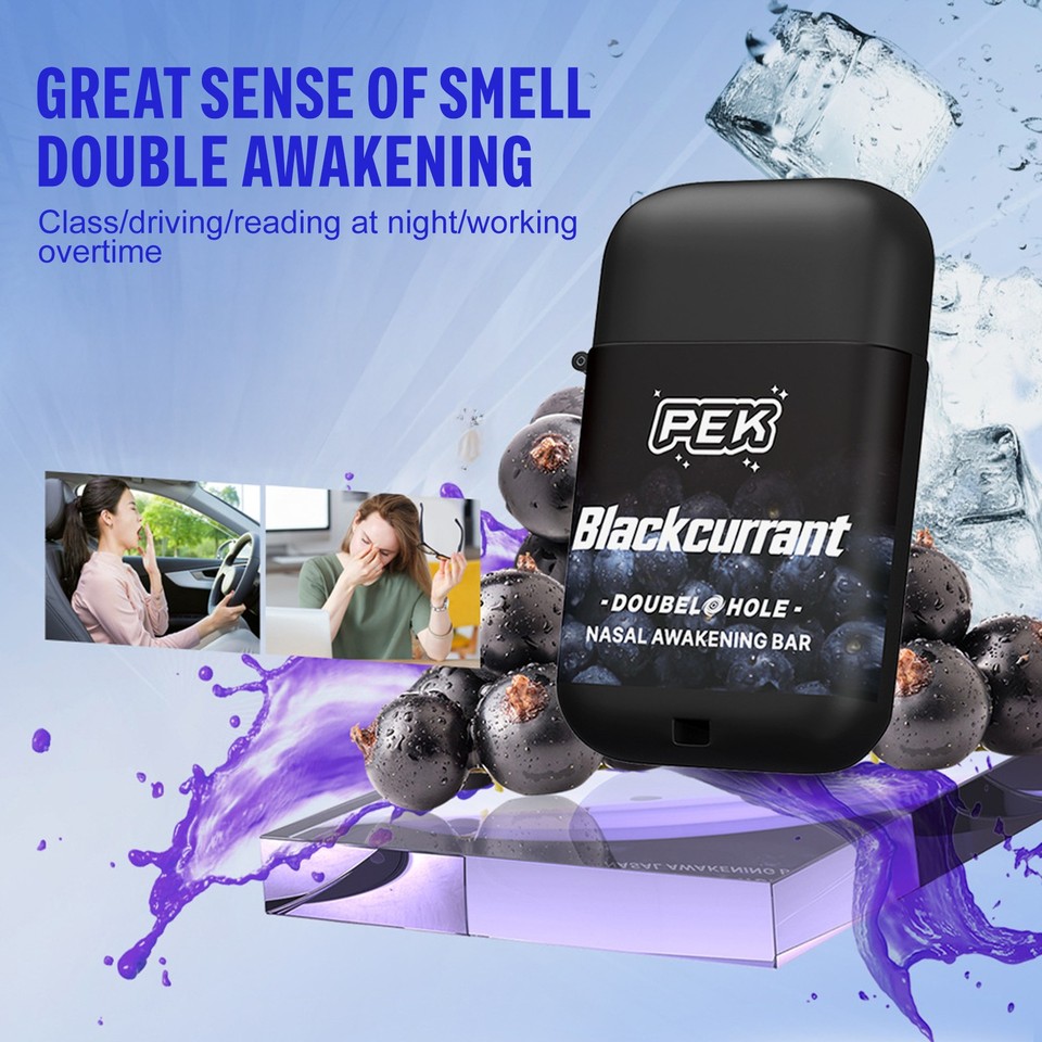 PEK Nasal Stick Inhaler,Fresh Vibe Essential Oil, Dual-Hole Nasal Stick ...