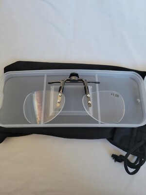 clip on Flip Up Reading glasses round | eBay