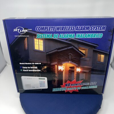 SKYLINK Complete Wireless Alarm System Easy to Install Model SC-1000-W ...