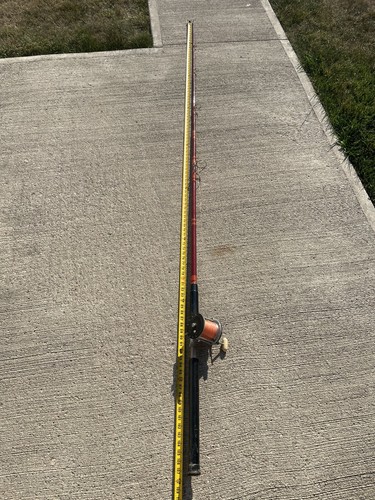 HEAVY DUTY 9’ 2 PIECE FISHING ROD W/ PENN LONG BEACH 68 REEL | eBay