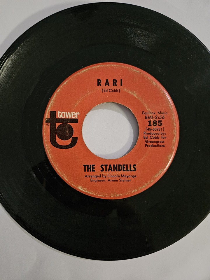 GARAGE BAND 45 RPM RECORD - THE STANDELLS - TOWER 185 | eBay