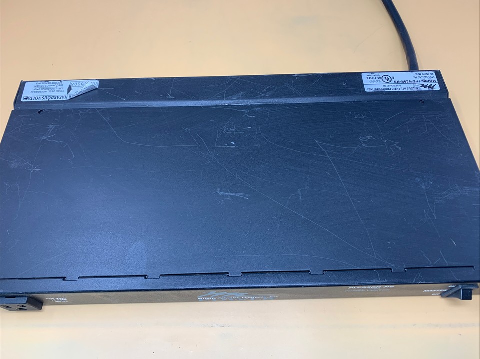 Middle Atlantic Products PD-920R-NS Surge Protector | eBay