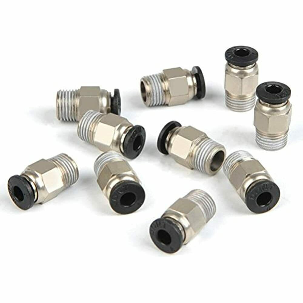 Easy Installation PC4 M10 Pneumatic Tube Fitting Connector for 3D ...