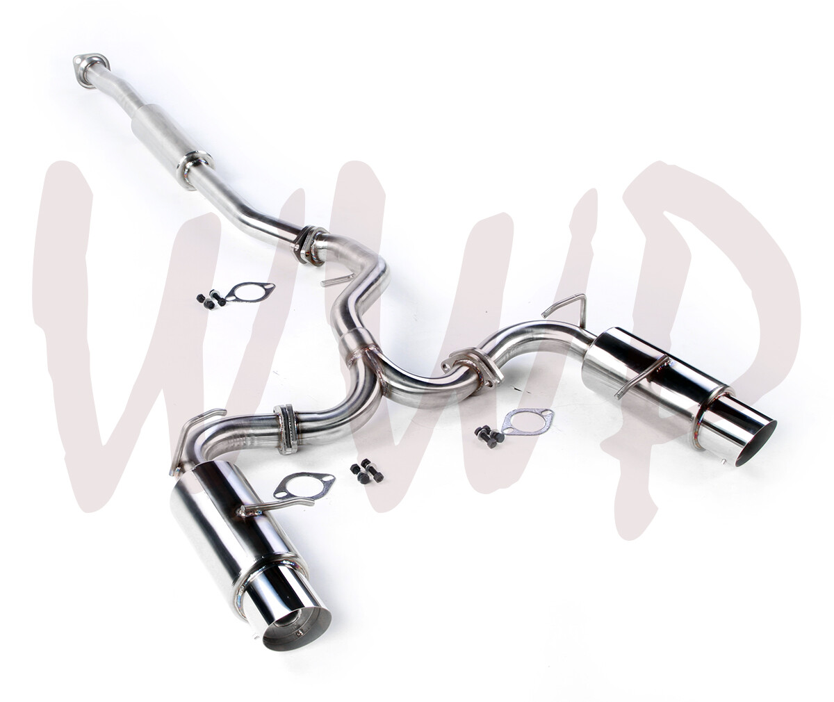 Stainless CatBack Exhaust Muffler System 13-22 Subaru BRZ & Scion FRS ...