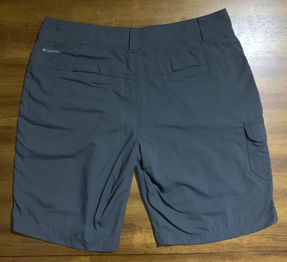 Men's Stone Green Columbia Sportswear Cargo Shorts (Size Medium/30-32 ...