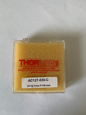 AC127-030-C Unmounted Achromatic Doublets, AR Coated: 1050 - 1700 nm ...