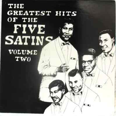 LP The Five Satins The Greatest Hits Of The Five Satins Volume Two ...