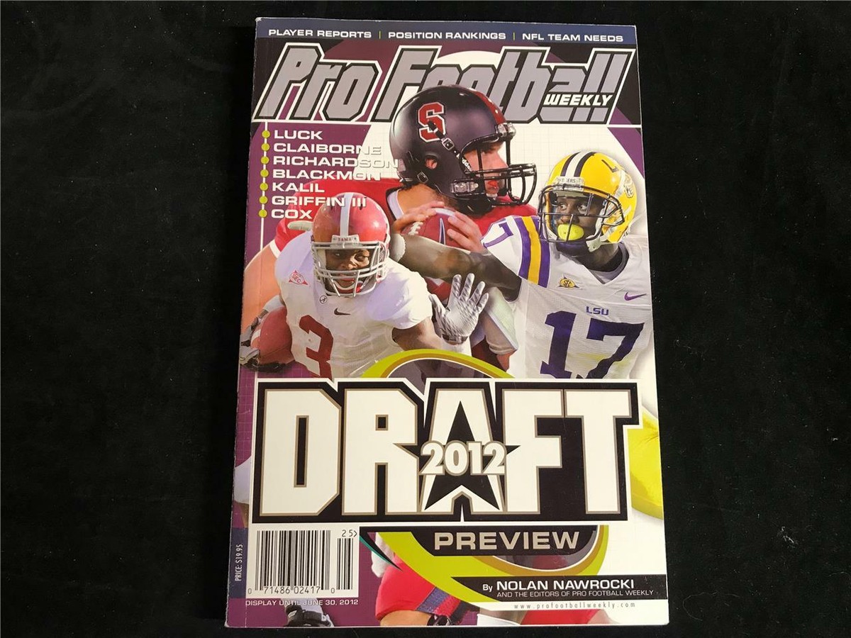 2012 Nfl Draft Position Rankings