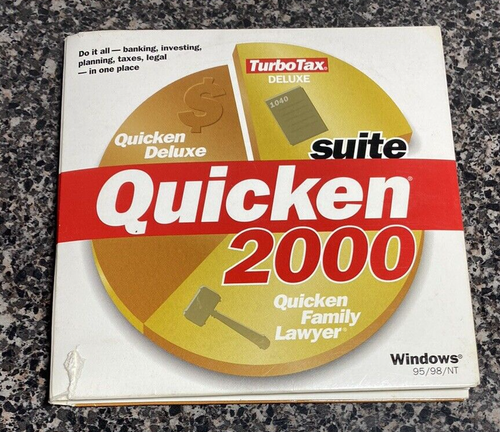 Intuit Quicken 2000 Deluxe for sale online | eBay