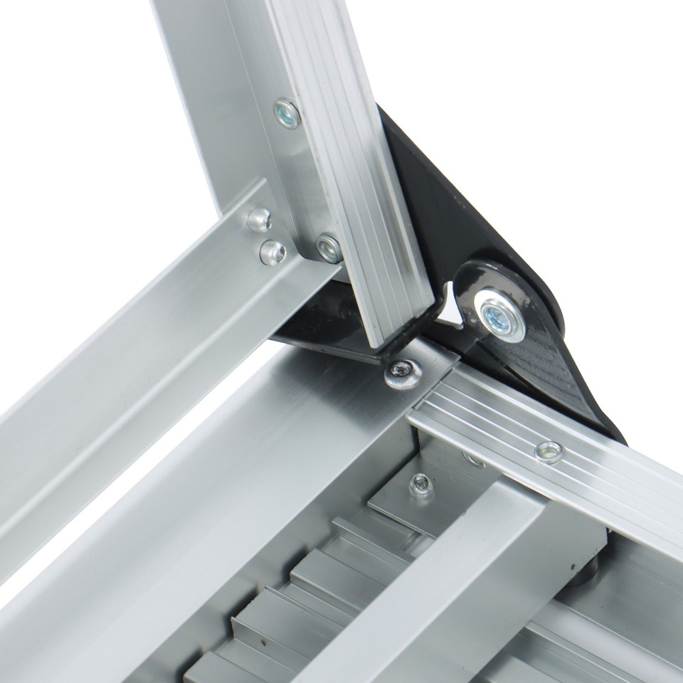 Aluminum Drywall 330lbs Capacity Work Platform Ladder Folding Step ...