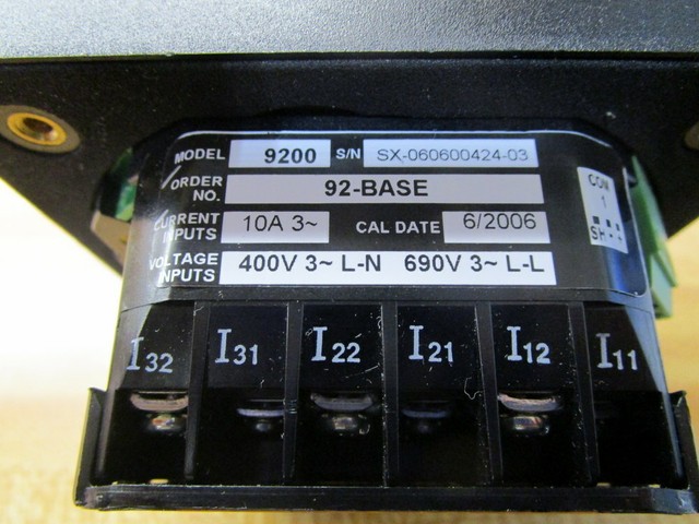 Siemens 9200 Power Meter 92-base Access Compatible With Installation ...