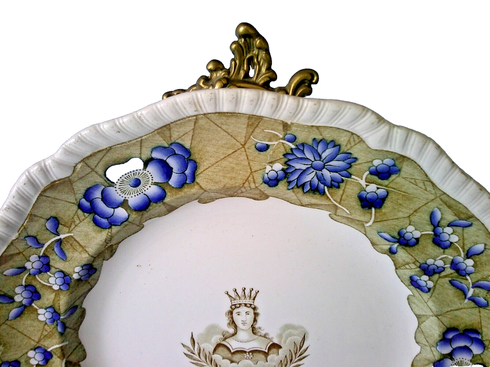 Antique Plate Worshipful Company of Mercers London Guild Livery Spode ...