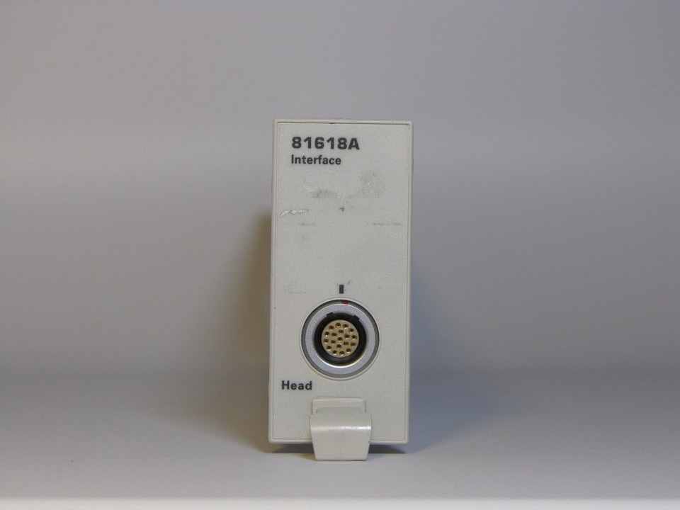 Agilent HP 8163A + 81618A + 81624A Optical Sensor Lightwave Multimeter ...