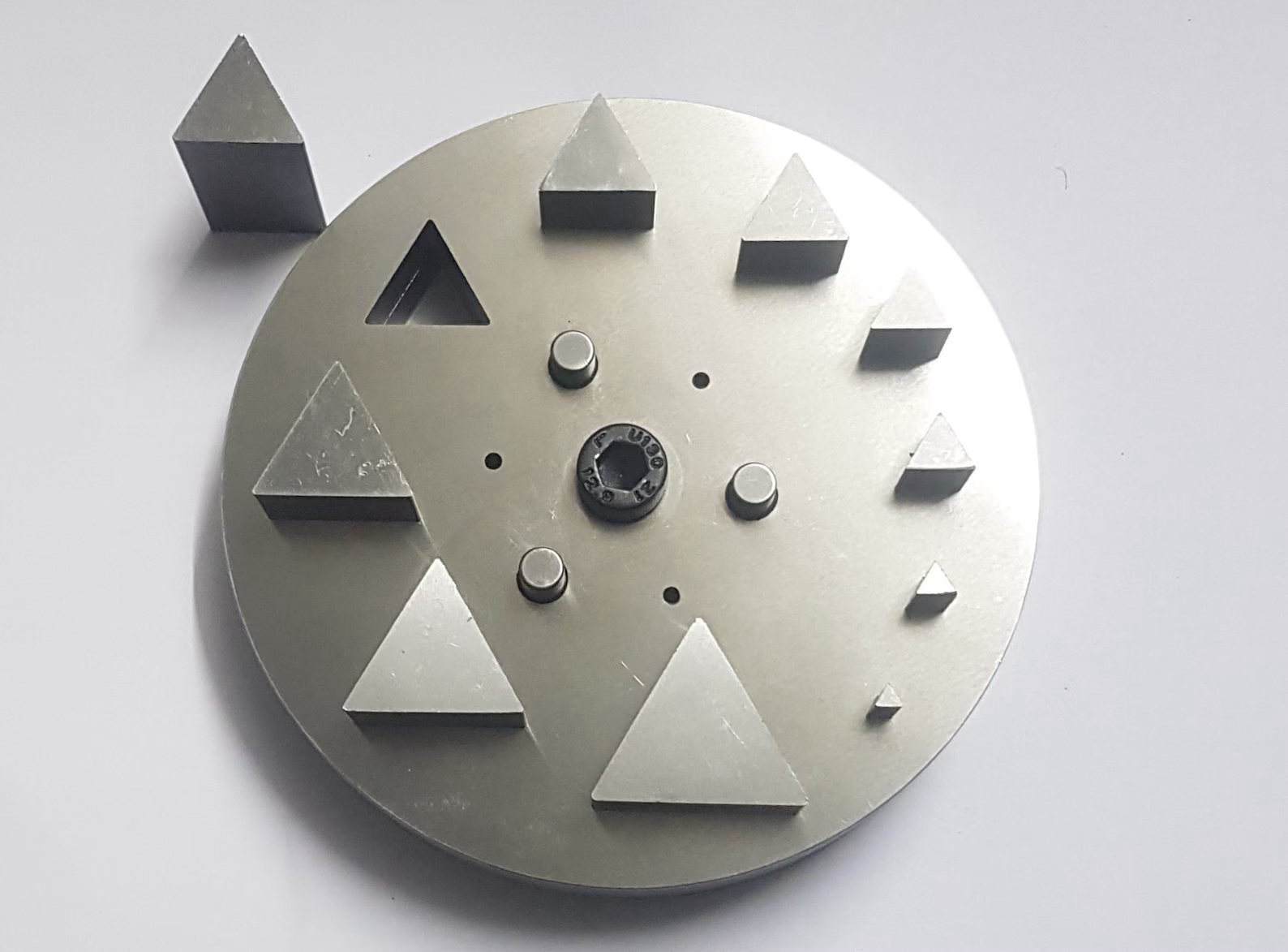 Disc Cutter Triangle Shape | Set of 10 punches | 6mm to 31mm | Jewelry ...