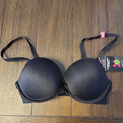 Maidenform BLACK Lace Side Push Up Bra, 34D B06 | eBay