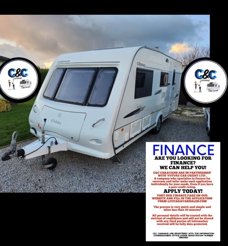 CRIS REG 2008 ELDDIS ODYSSEY 524 4 BERTH TOURING CARAVAN WITH MOTOR ...