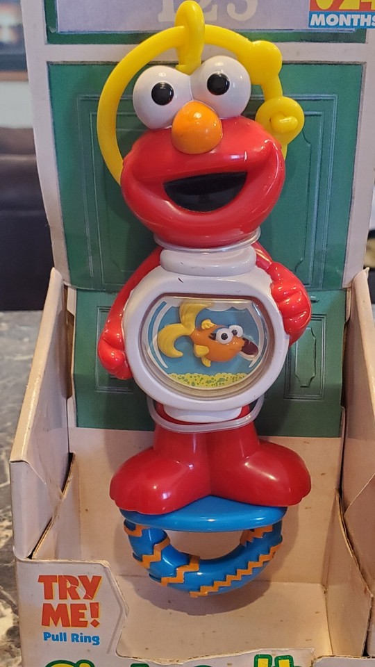 NEW Fisher Price Sesame Street Elmo Giggle Grabber 2000 (RARE FIND) | eBay