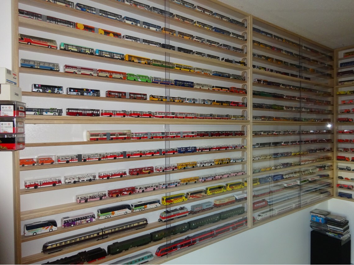 VitrinenSchmidt®025 HO Vitrine Modelleisenbahn Spur H0 Modul System ...