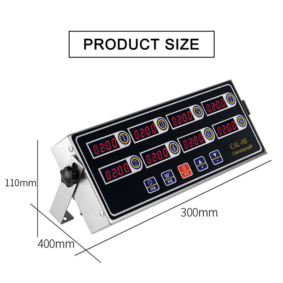 Digital Kitchen Timer Cooking Timer Reminder Commercial Burger Bakery 8 ...