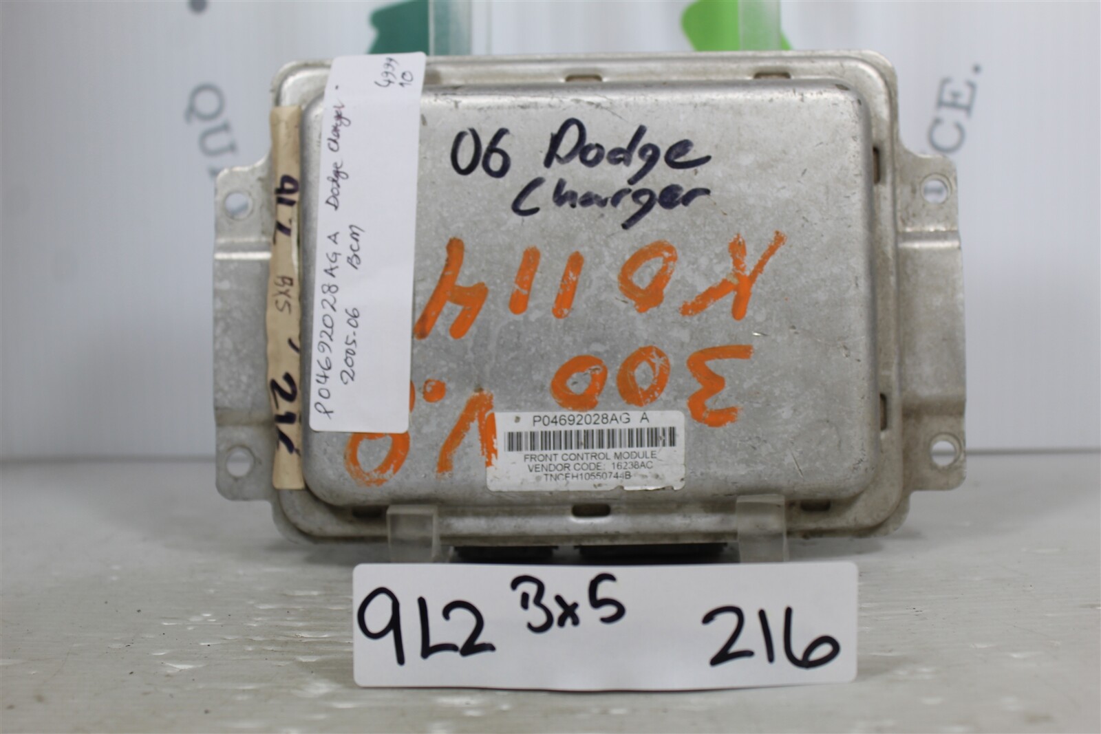 OEM 2006 Dodge Charger 04692028AG Body Control Module for sale online ...