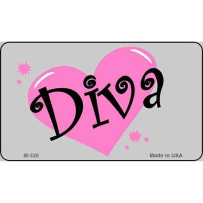 Diva Novelty Metal Magnet M-320 | eBay