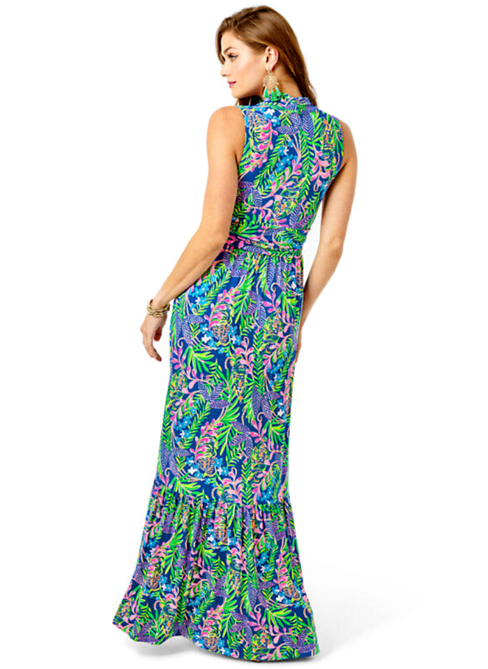 LILLY PULITZER SIZE SMALL PEARCE MAXI DRESS *HOW YOU LIKE ME PROWL* | eBay
