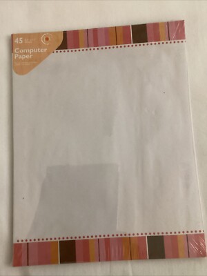 Jot Printer Paper Stationery - 45 sheets - Multicolor- Stripes And Dots ...