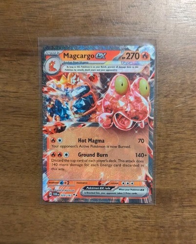 Pokemon TCG - Magcargo ex 029/167 - Twilight Masquerade - Ultra Rare ...
