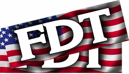 ANTI TRUMP Bumper Sticker or Magnet PAIR - "FDT" "F" Donald Trump ...