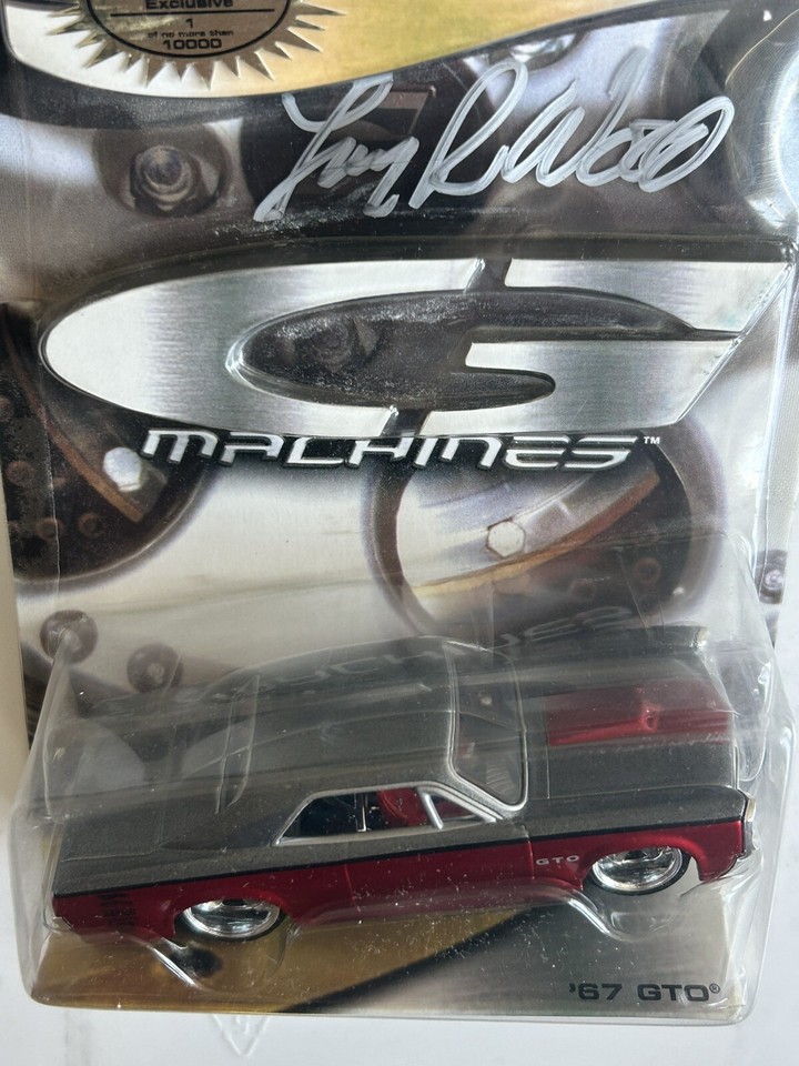 SEMA Exclusive Hot Wheels G Machines '67 GTO Signed By Larry Wood | eBay