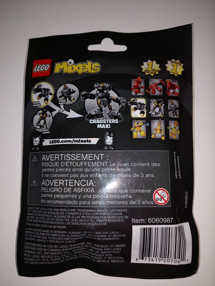 LEGO MIXELS: Krader - 41503 - Series 1 - Cartoon Network, New & Sealed ...