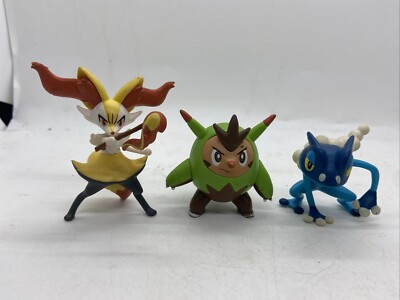 TOMY Pokemon Go 3-Pack Action Pose Figures - Frogadier Quilladin ...