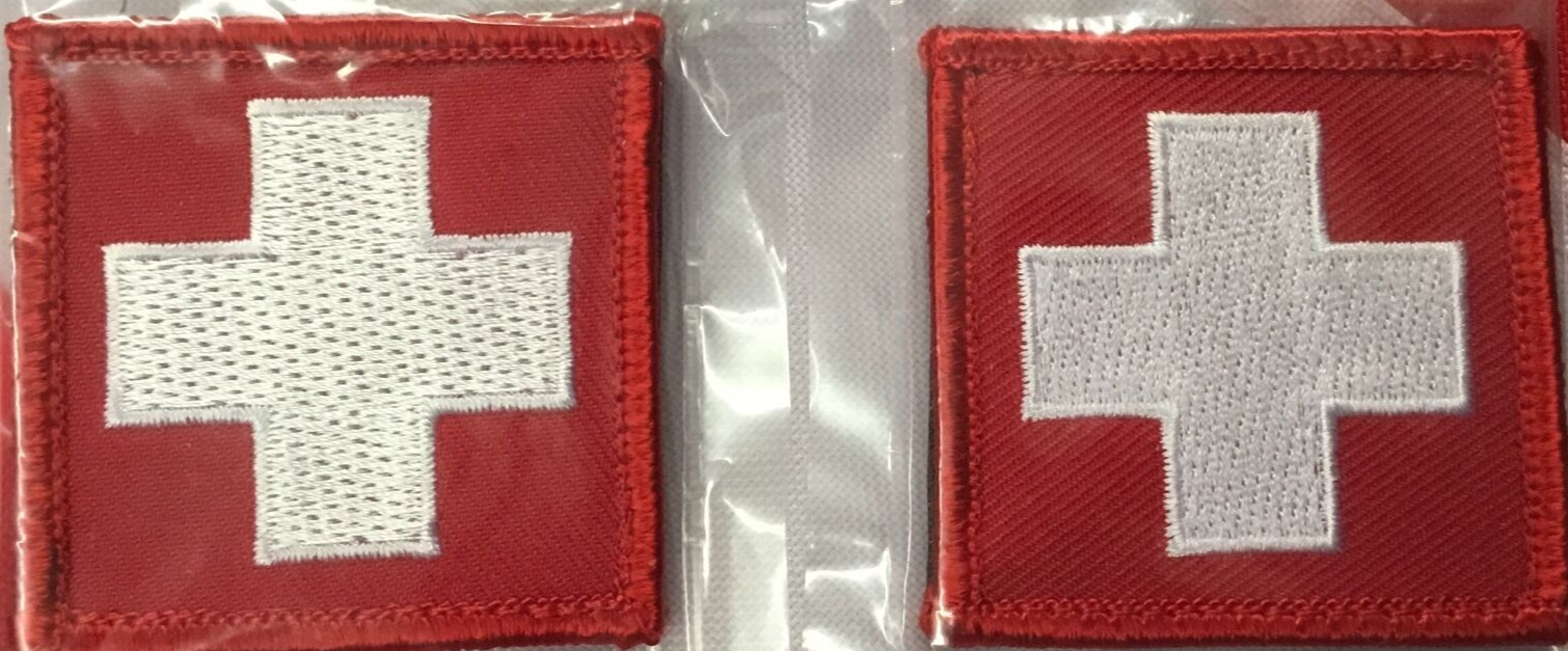 PATCH medical GIFT prepper survive morale novelty USA UGET2 #534 red ...